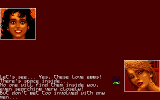 Screenshot of Fascination (DOS, 1991) - MobyGames