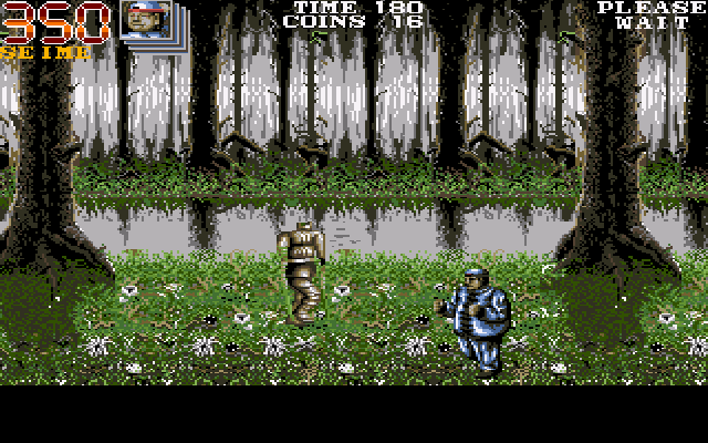 Screenshot of Double Dragon 3: The Rosetta Stone (Amiga, 1990) - MobyGames