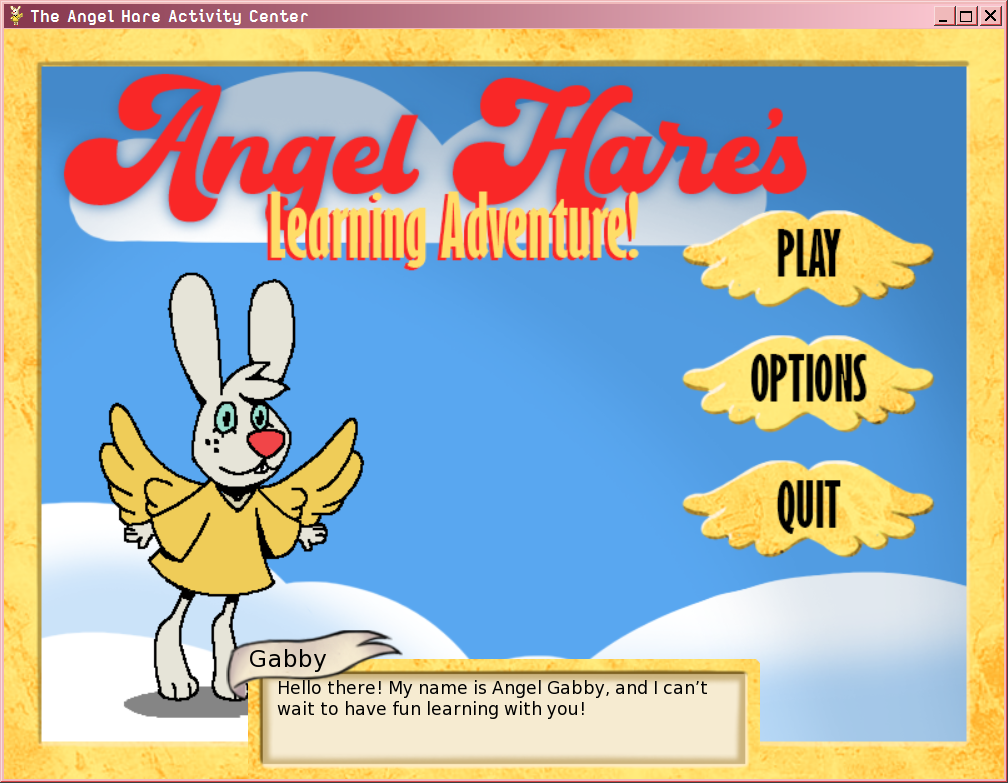 Screenshot of Angel Hare's Learning Adventure (Windows, 2023) - MobyGames
