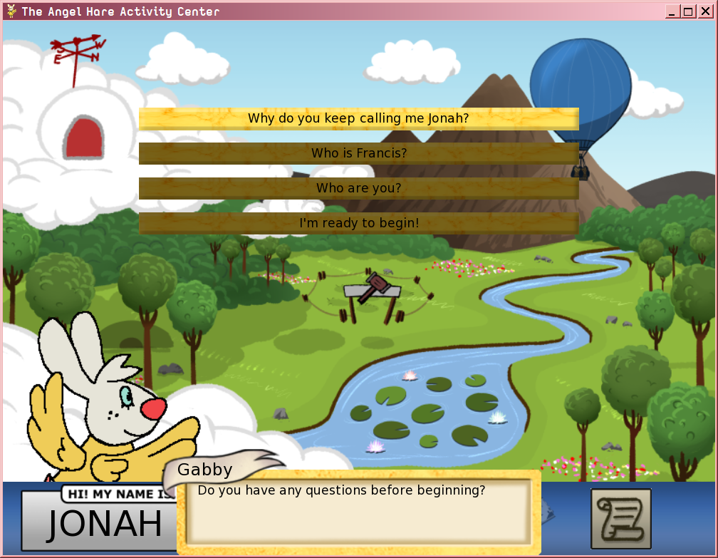 Screenshot of Angel Hare's Learning Adventure (Windows, 2023) - MobyGames