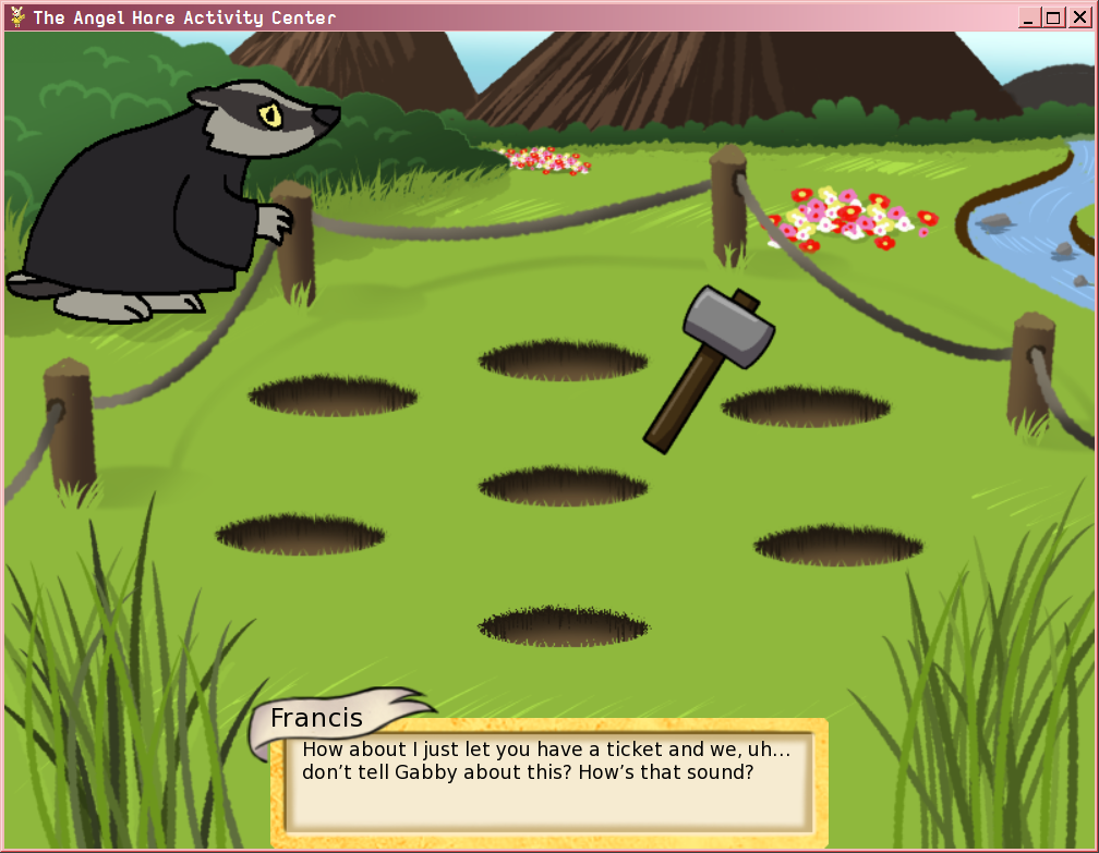 Screenshot of Angel Hare's Learning Adventure (Windows, 2023) - MobyGames