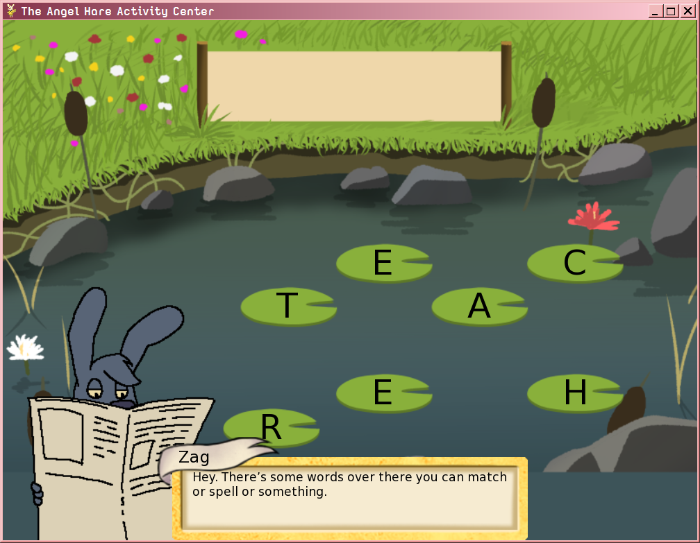 Screenshot of Angel Hare's Learning Adventure (Windows, 2023) - MobyGames