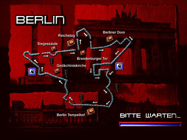 Screenshot of Autobahn Raser (Windows, 1998) - MobyGames