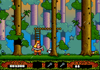 Screenshot of The Fantastic Adventures of Dizzy (Genesis, 1991) - MobyGames