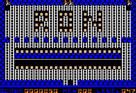 Screenshot of Lode Runner (Apple II, 1983) - MobyGames