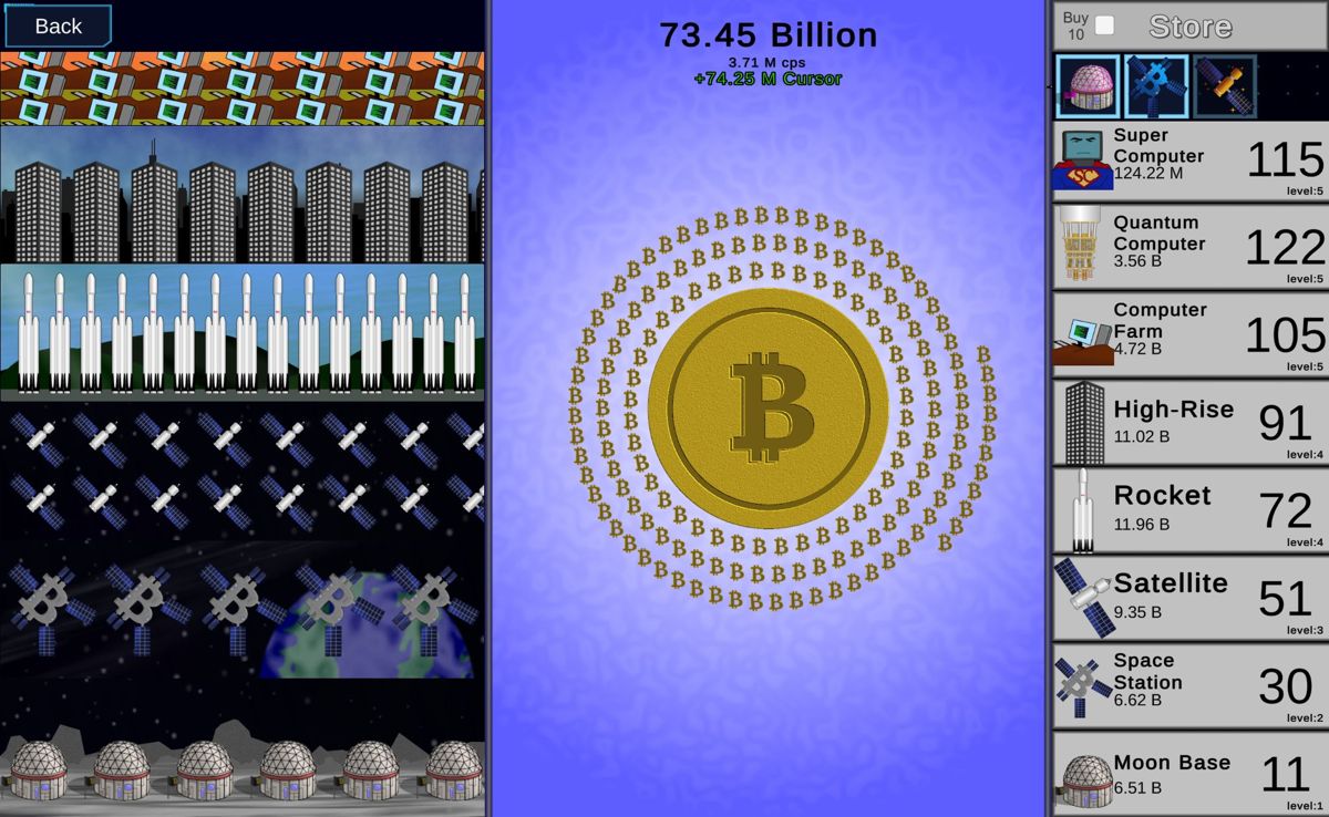 Crypto Clicker screenshots - MobyGames