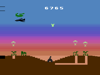 Screenshot of Commando Raid (Atari 2600, 1982) - MobyGames
