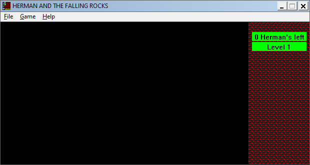 Herman and the Falling Rocks (1992) - MobyGames