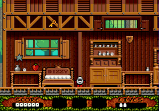 Screenshot of The Fantastic Adventures of Dizzy (Genesis, 1991) - MobyGames