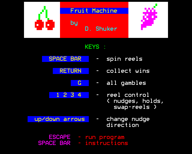Super Fruit (1983) - MobyGames