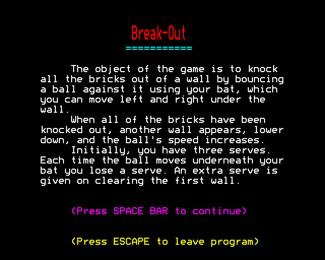 Classic Arcade Games (1983) - MobyGames