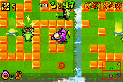 Screenshot of Planet Monsters (Game Boy Advance, 2001) - MobyGames