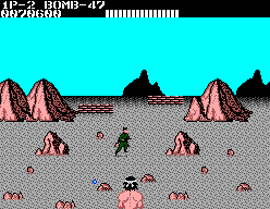 Screenshot of Double Hawk (SEGA Master System, 1990) - MobyGames