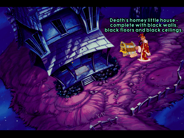 Screenshot of Discworld II: Mortality Bytes! (Windows, 1996) - MobyGames