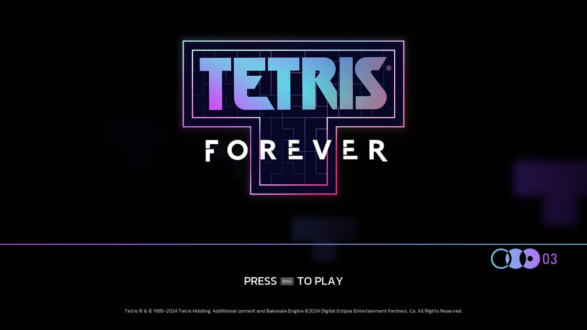 Screenshot of Tetris Forever (Windows, 2024) - MobyGames