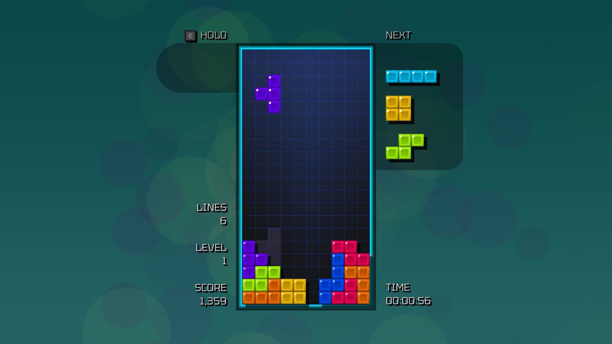 Screenshot of Tetris Forever (Windows, 2024) - MobyGames