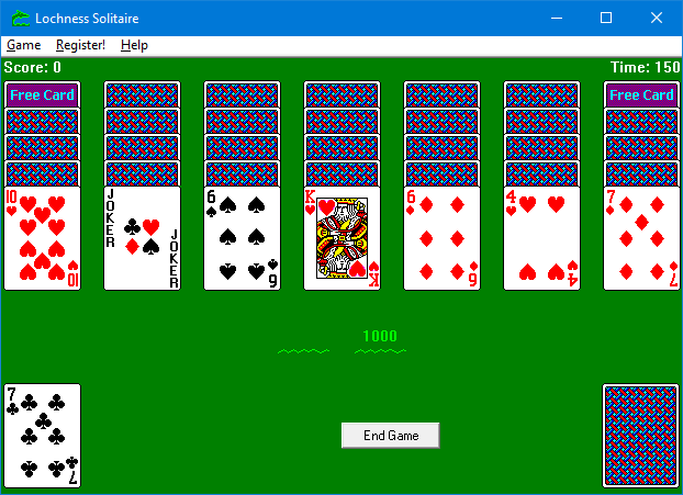 Lochness Solitaire (1999) - MobyGames
