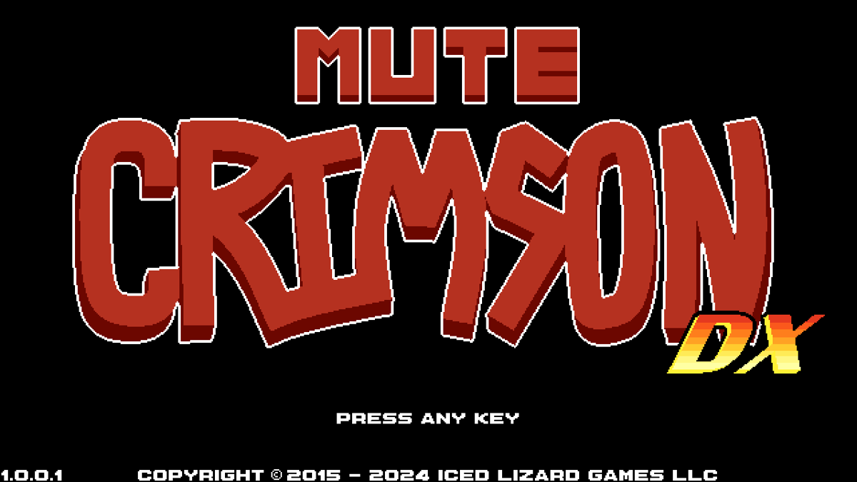 Mute Crimson DX screenshots - MobyGames