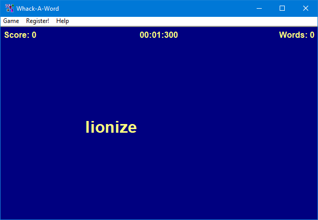 Whack-A-Word promo art, ads, magazines advertisements - MobyGames