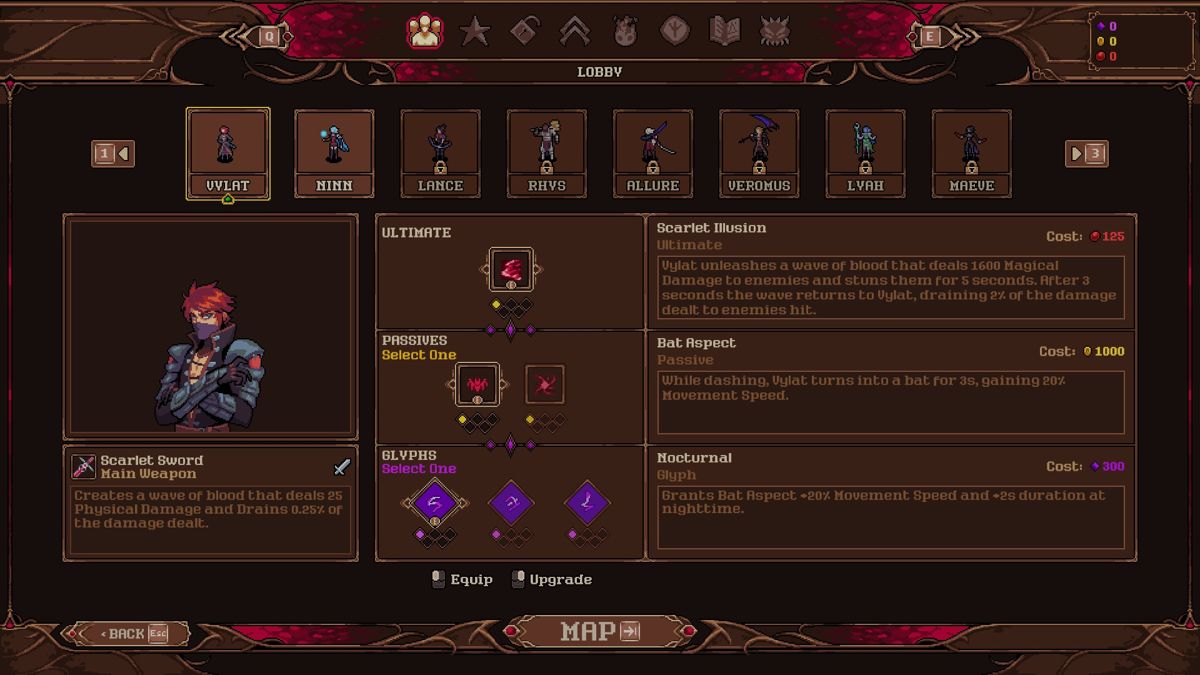 Screenshot of Scarlet Tower (Windows, 2022) - MobyGames