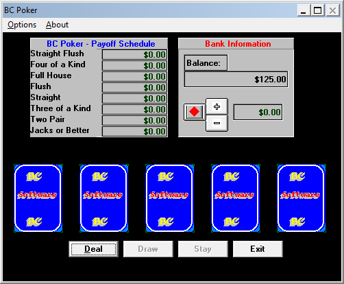 BC Poker (1994) - MobyGames