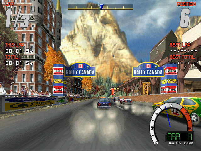 Screenshot of Screamer Rally (DOS, 1997) - MobyGames
