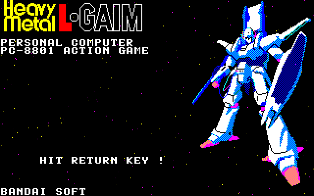 Heavy Metal L-Gaim (1985) - MobyGames