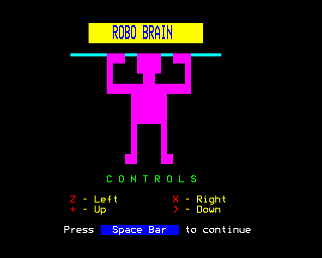 Robo Brain (1984) - MobyGames