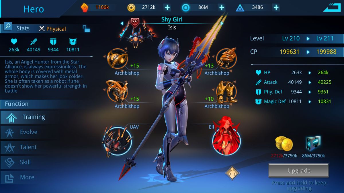 Angel Legion: DLC New Employee (White) screenshots - MobyGames