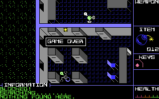 Screenshot of Attack of the Petscii Robots (Commodore 64, 2021) - MobyGames