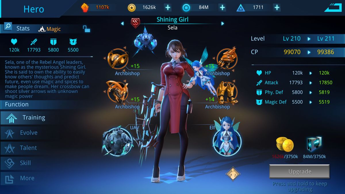 Angel Legion: DLC Night Raider C screenshots - MobyGames