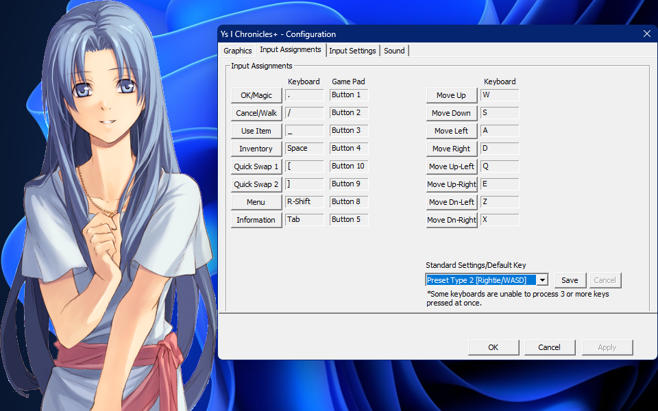 Screenshot of Ys I & II Chronicles (Windows, 2009) - MobyGames