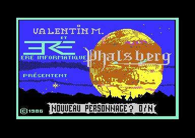 Phalsberg (1986) - MobyGames