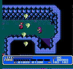 Screenshot of Crystalis (NES, 1990) - MobyGames