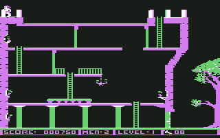 Screenshot of Conan (Commodore 64, 1984) - MobyGames