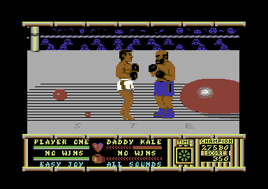 Screenshot of Bangkok Knights (Commodore 64, 1987) - MobyGames