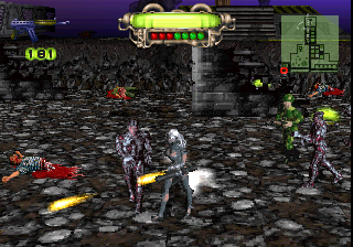 Screenshot of Steel Harbinger (PlayStation, 1996) - MobyGames
