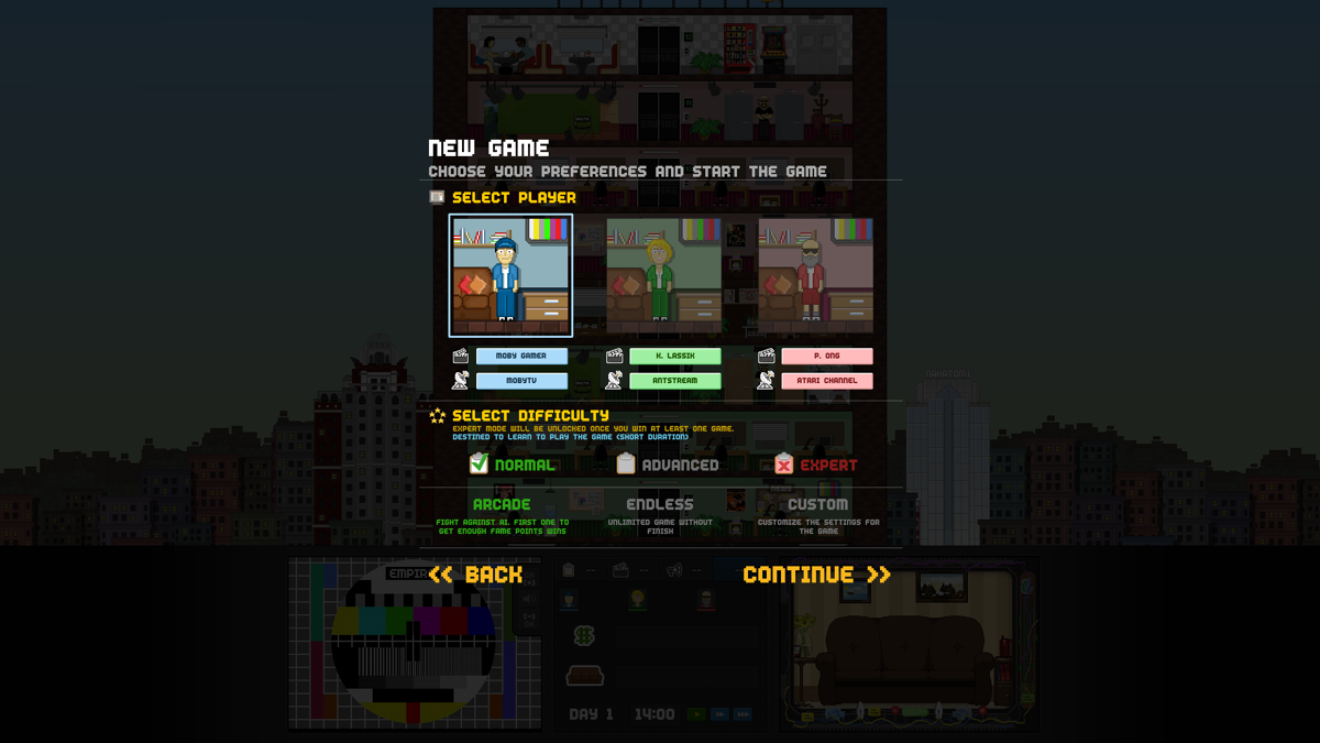 Screenshot of Empire TV Tycoon (Windows, 2015) - MobyGames