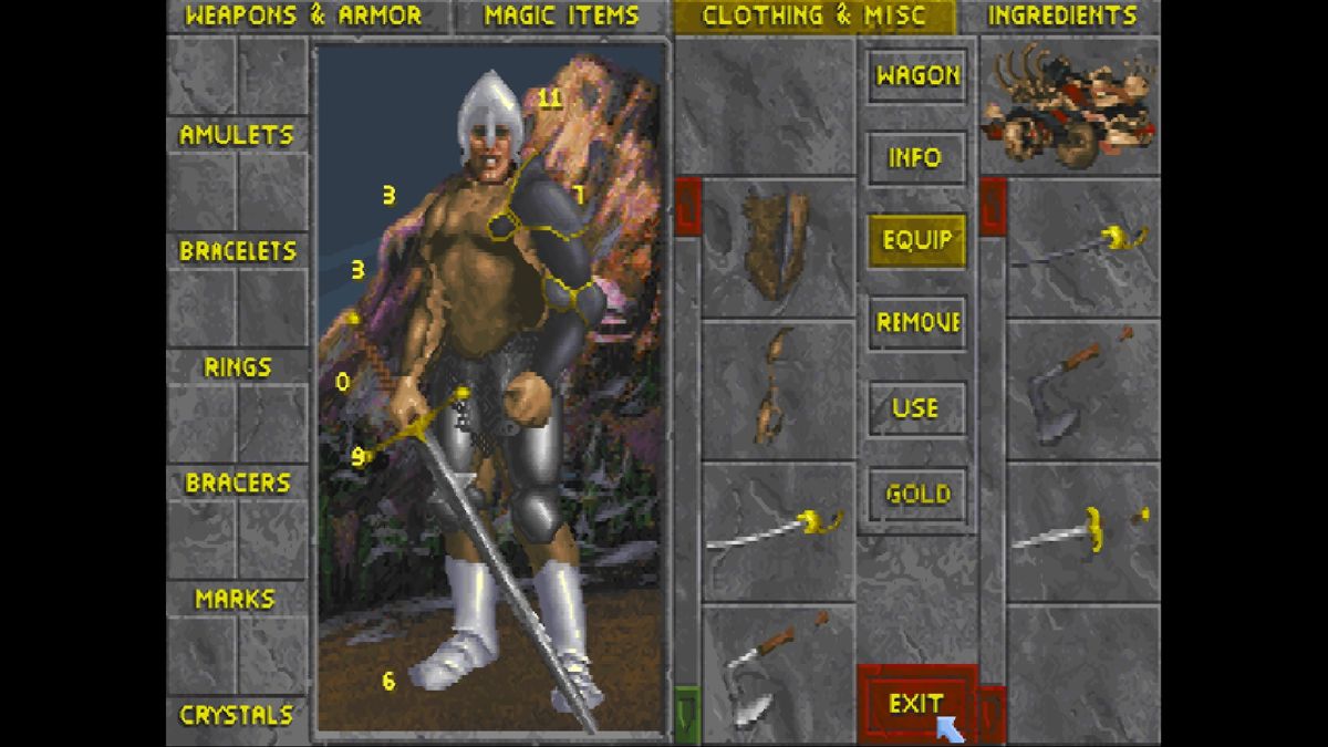 Screenshot of The Elder Scrolls: Chapter II - Daggerfall (Windows, 1996) - MobyGames