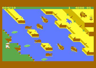 Screenshot of Congo Bongo (Atari 5200, 1983) - MobyGames