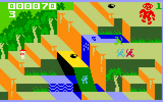 Screenshot of Congo Bongo (Intellivision, 1983) - MobyGames