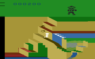 Screenshot of Congo Bongo (Atari 2600, 1983) - MobyGames
