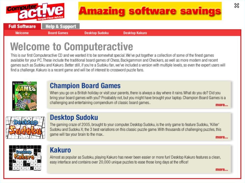 Games Compendium screenshots - MobyGames