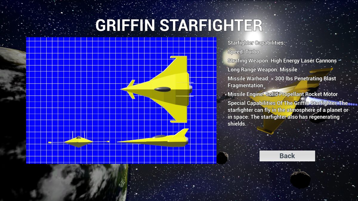 Screenshot of The Starfighter (Windows, 2022) - MobyGames