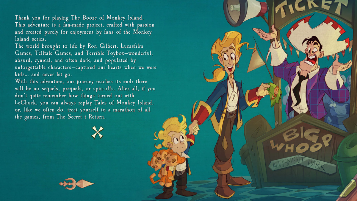 Screenshot of The Booze of Monkey Island (Windows, 2024) - MobyGames