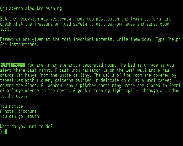 Screenshot of The Queen's Footsteps (Commodore PET/CBM, 2019) - MobyGames