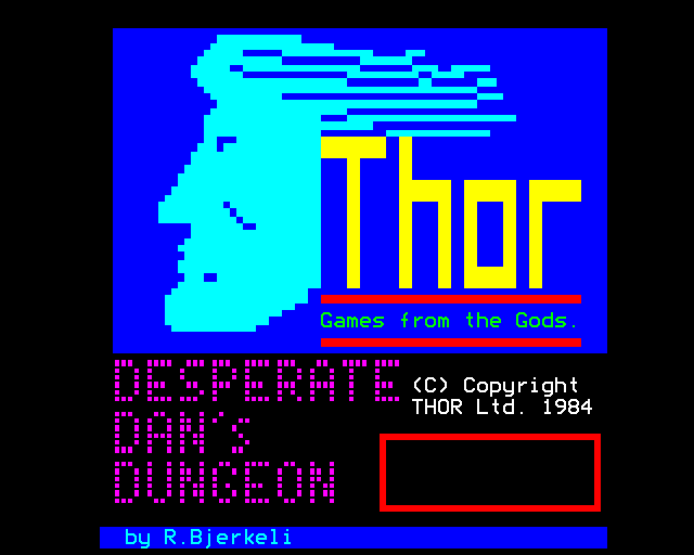 Desperate Dan's Dungeon screenshots - MobyGames