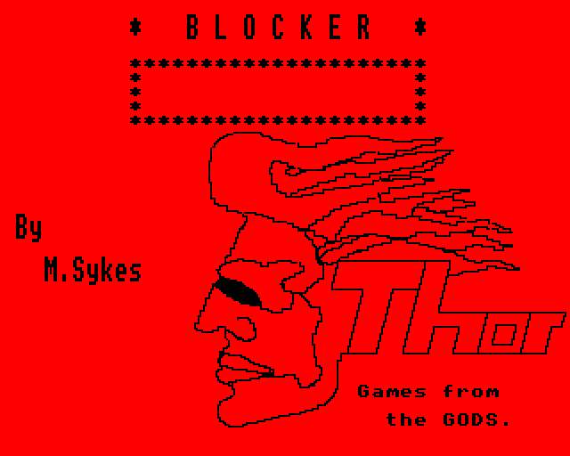 Blocker (1984) - MobyGames