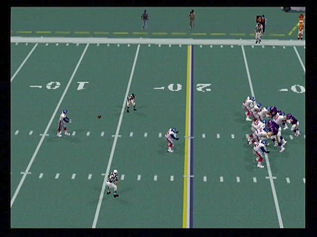 Screenshot of Madden NFL 2001 (PlayStation 2, 2000) - MobyGames