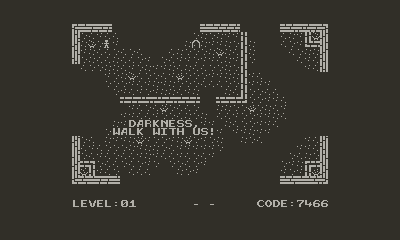 Screenshot of Tenebra (Playdate, 2021) - MobyGames